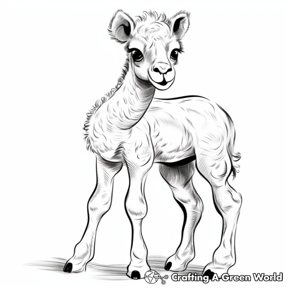 Camel Coloring Pages - Free & Printable!