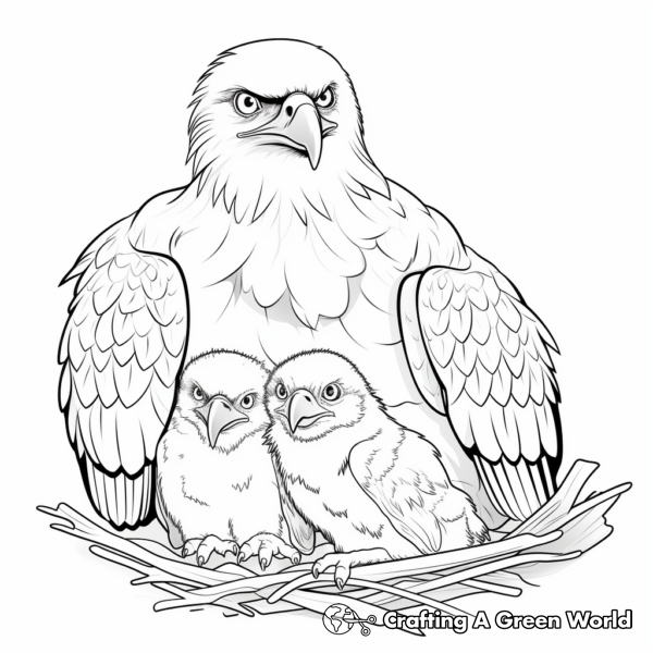 Bald Eagle Coloring Pages - Free & Printable!