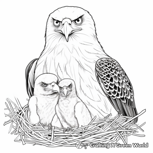 Bald Eagle Coloring Pages - Free & Printable!
