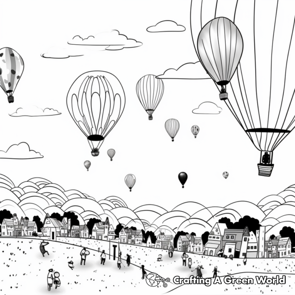 Balloon Coloring Pages - Free & Printable!