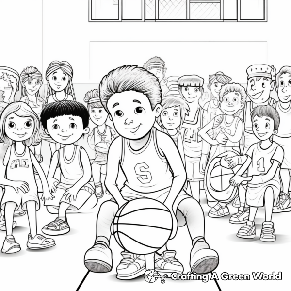 Basketball Coloring Pages - Free & Printable!