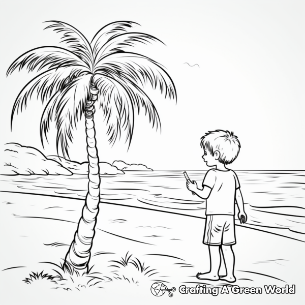 Beach Coloring Pages - Free & Printable!