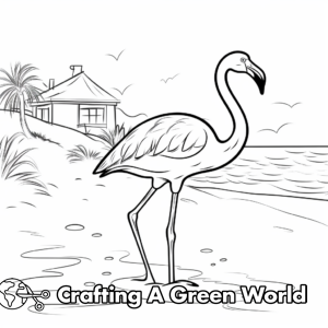 Flamingo Coloring Pages - Free & Printable!