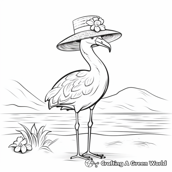 Flamingo Coloring Pages - Free & Printable!