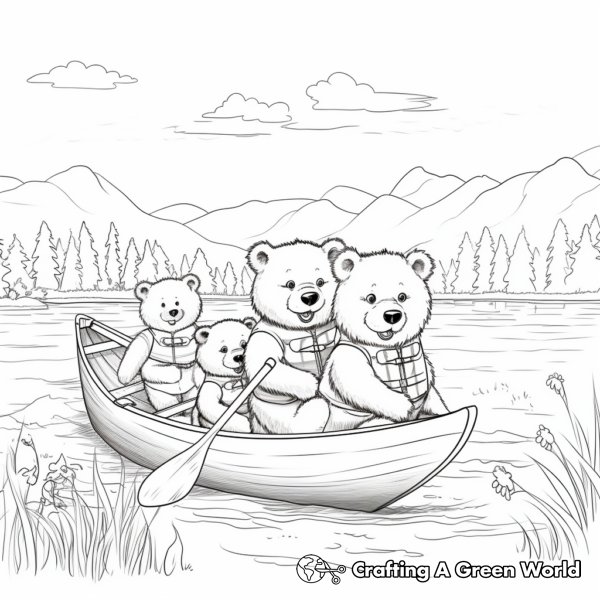 Bear Family Coloring Pages - Free & Printable!