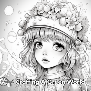 Digital Art Coloring Pages - Free & Printable!