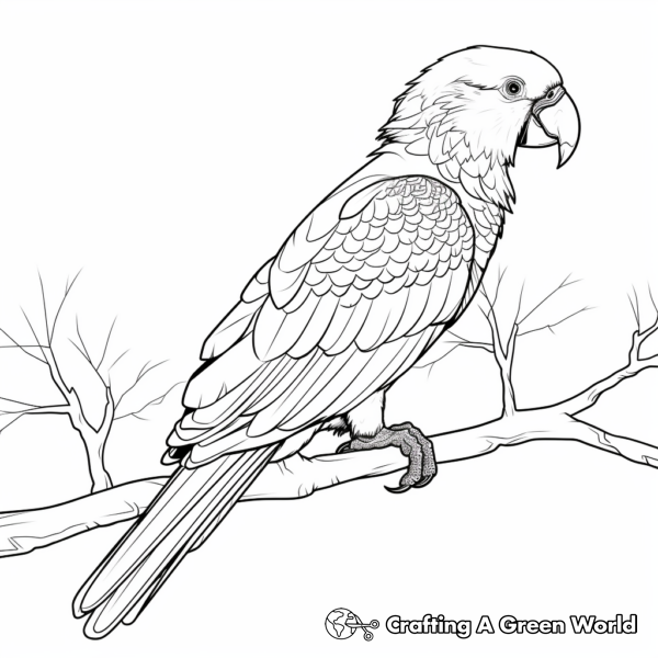 Macaw Coloring Pages - Free & Printable!