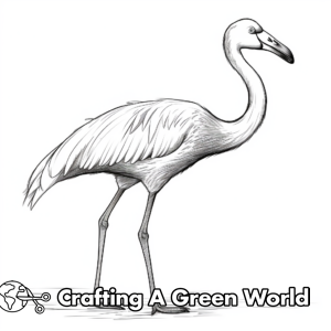 Flamingo Coloring Pages - Free & Printable!