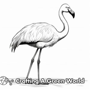 Flamingo Coloring Pages - Free & Printable!