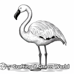 Flamingo Coloring Pages - Free & Printable!