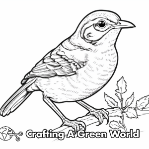 Wren Coloring Pages - Free & Printable!