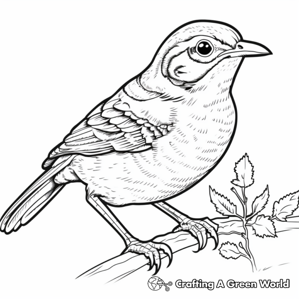 Wren Coloring Pages - Free & Printable!