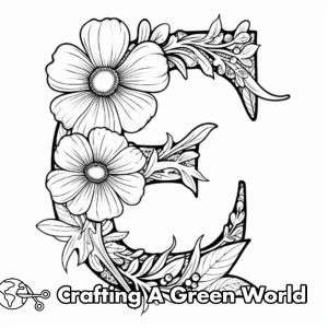Letter E Coloring Pages - Free & Printable!