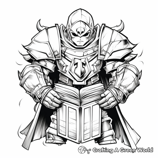 Armor Of God Belt Of Truth Coloring Pages