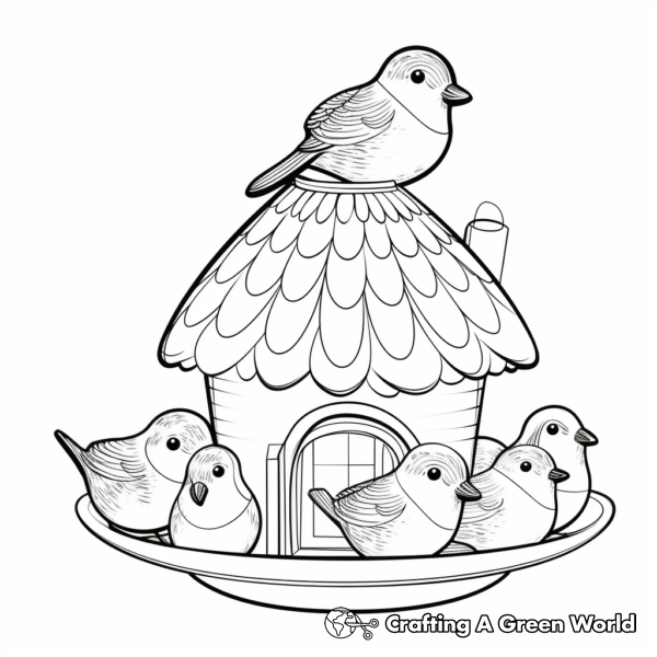 American Goldfinch Coloring Pages - Free & Printable!