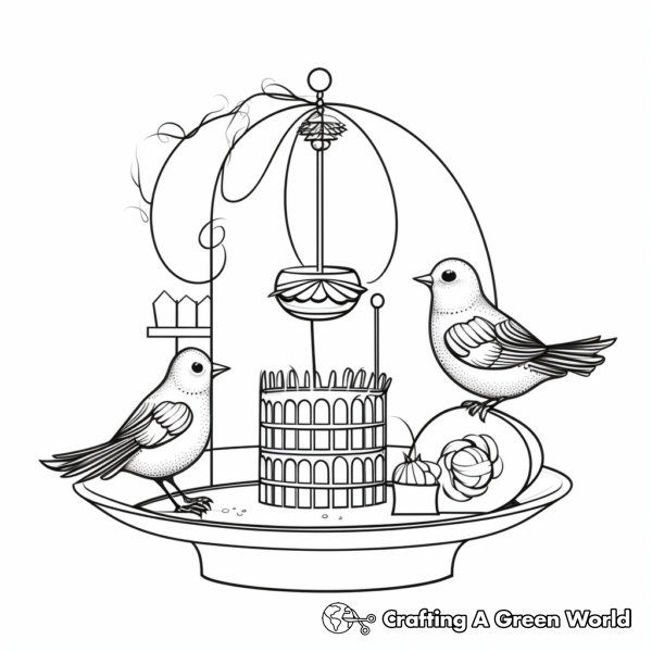 American Goldfinch Coloring Pages - Free & Printable!