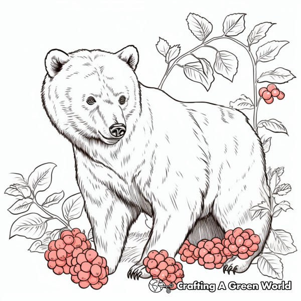 Black Bear Coloring Pages - Free & Printable!
