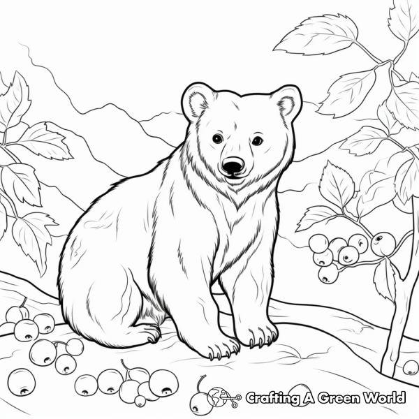 Black Bear Coloring Pages - Free & Printable!