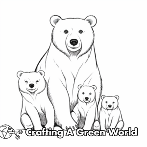 Black Bear Coloring Pages - Free & Printable!