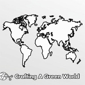 World Map Coloring Pages - Free & Printable!