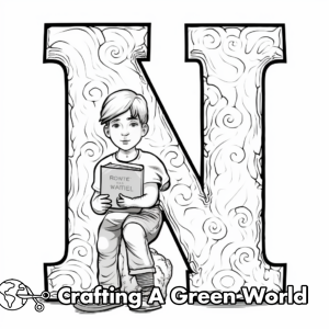 Letter N Coloring Pages - Free & Printable!