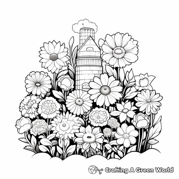 Spring Coloring Pages - Free & Printable!
