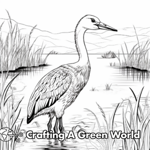 Blue Heron Coloring Pages - Free & Printable!