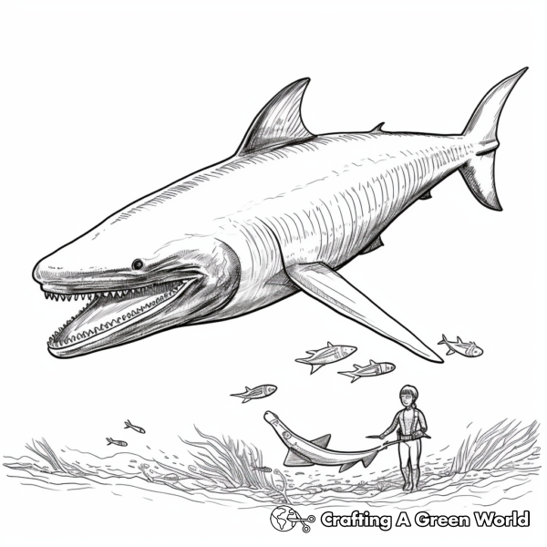 Blue Whale Coloring Pages - Free & Printable!