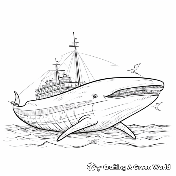 Blue Whale Coloring Pages - Free & Printable!
