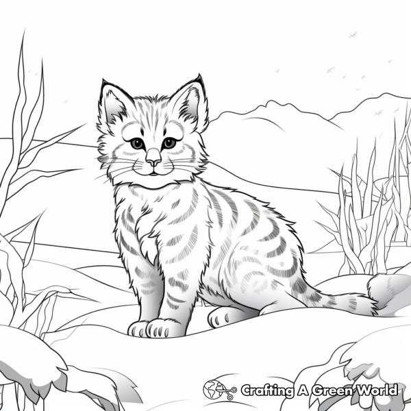 Bobcat Coloring Pages - Free & Printable!