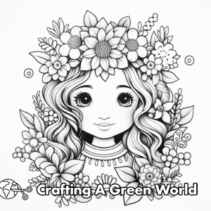 Boho Rainbow Coloring Pages - Free & Printable!