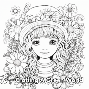 Boho Rainbow Coloring Pages - Free & Printable!