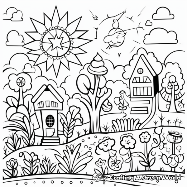 Happy Coloring Pages - Free & Printable!