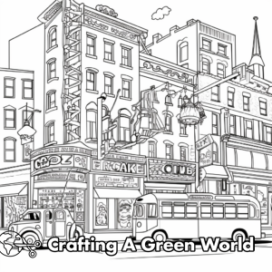 Music Coloring Pages - Free & Printable!