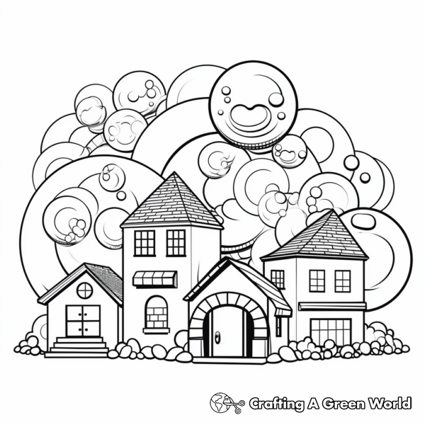 Bubble Gum Coloring Pages - Free & Printable!
