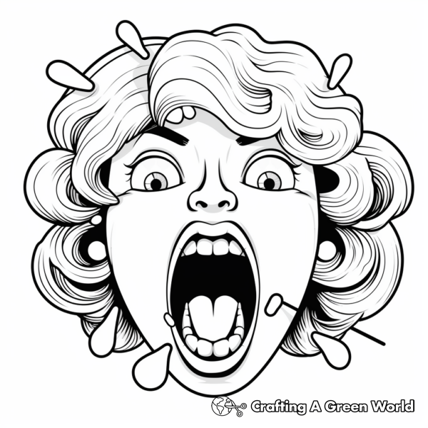Bubble Gum Coloring Pages - Free & Printable!