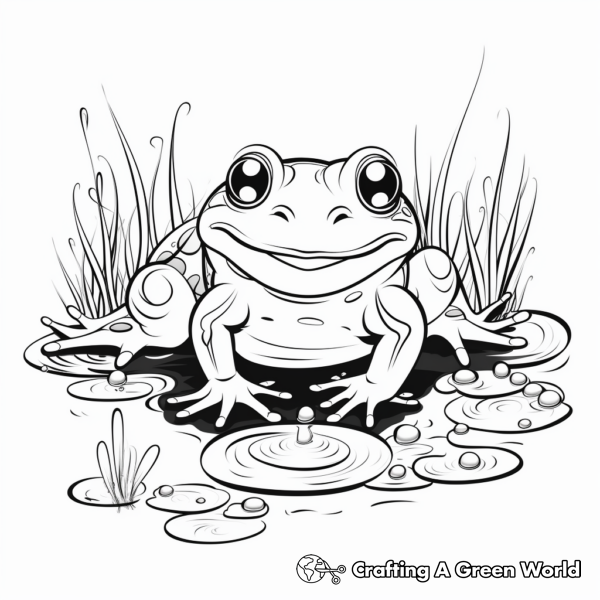 Bullfrog Coloring Pages - Free & Printable!