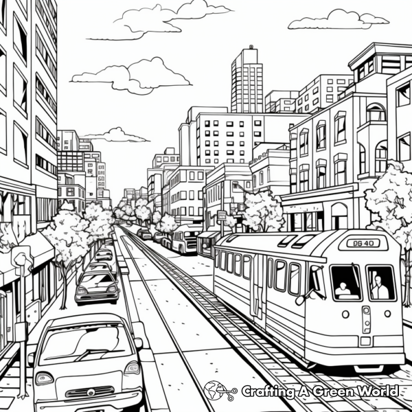 Busy Coloring Pages - Free & Printable!