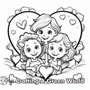 Love Coloring Pages - Free & Printable!