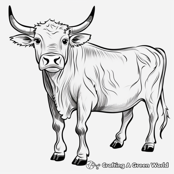 Longhorn Coloring Pages - Free & Printable!