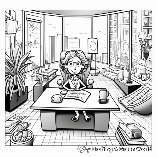 Administrative Professionals Day Coloring Pages - Free & Printable!