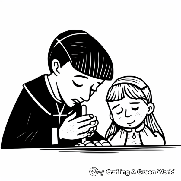 Ash Wednesday Coloring Pages - Free & Printable!