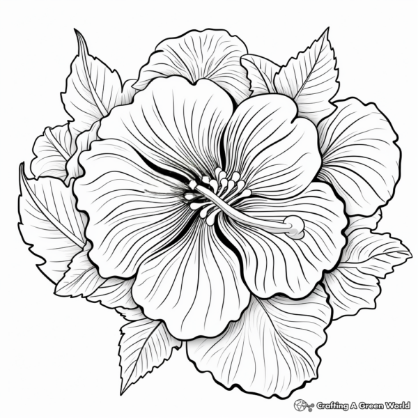 Hard Of Flowers Coloring Pages - Free & Printable!