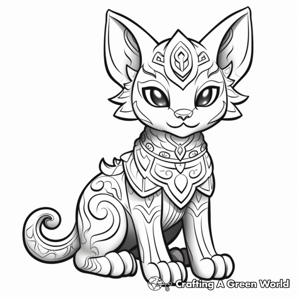 Hard Cat Coloring Pages - Free & Printable!