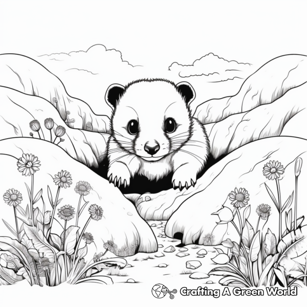 Badger Coloring Pages - Free & Printable!
