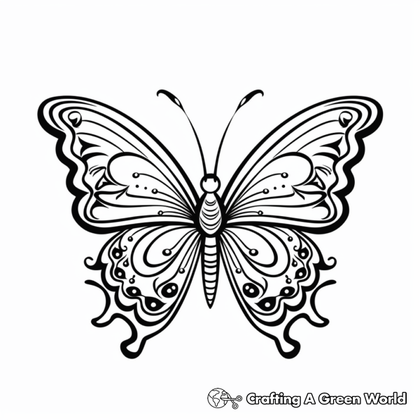 Simple Coloring Pages for Adults - Free & Printable!