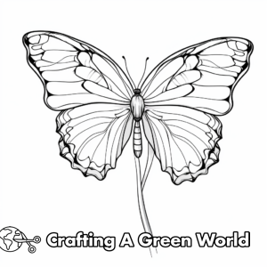 Monarch Coloring Pages - Free & Printable!