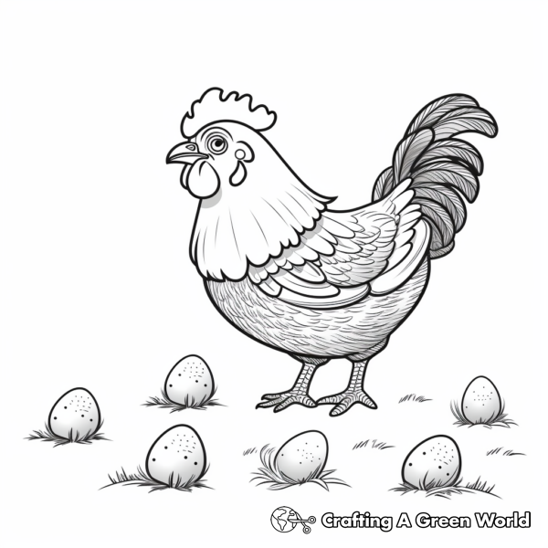 Chicken Coloring Pages - Free & Printable!