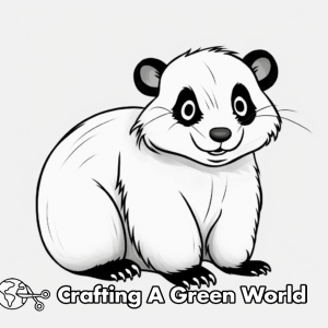 Badger Coloring Pages - Free & Printable!