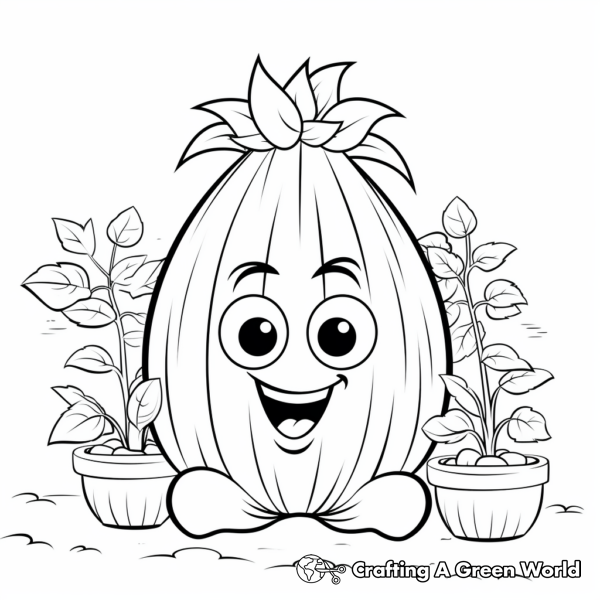 Plant Coloring Pages - Free & Printable!